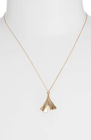 SET & STONES Camden Leaf Pendant Necklace