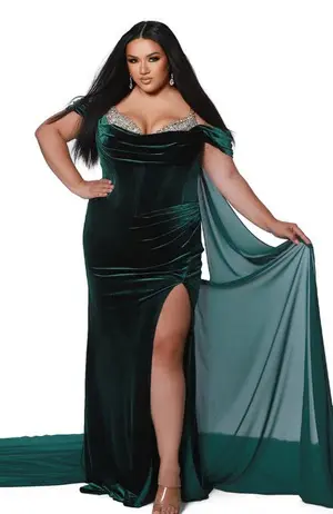 Sydney's Closet Cape Effect Dresses