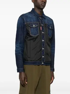 Dsquared2 Denim Puffer Jacket
