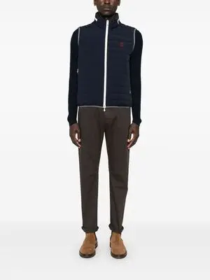 Brunello Cucinelli Padded Gilet - Blue