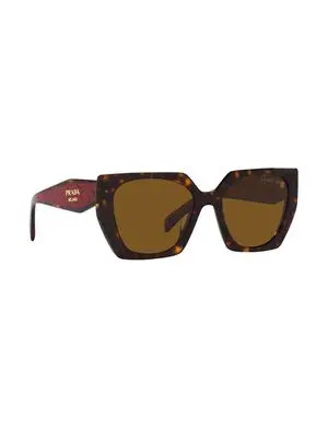 Prada Tortoiseshell-effect Square Sunglasses