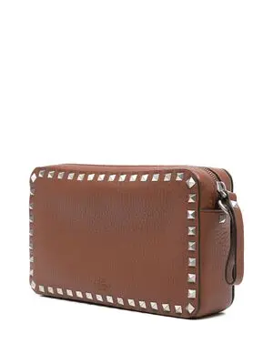 Valentino Garavani Rockstud Crossbody Bag - Brown