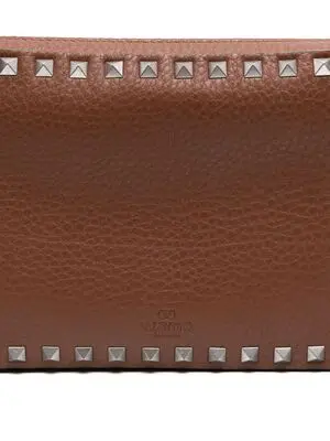 Valentino Garavani Rockstud Crossbody Bag - Brown
