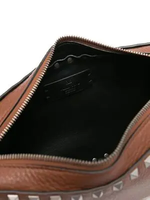 Valentino Garavani Rockstud Crossbody Bag - Brown