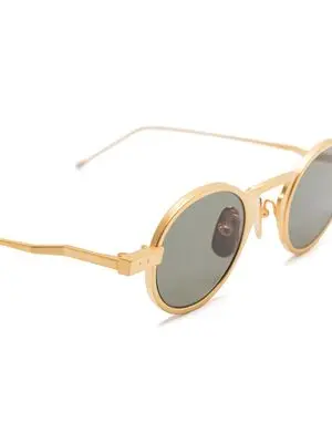 Thom Browne Round-frame Sunglasses - Gold