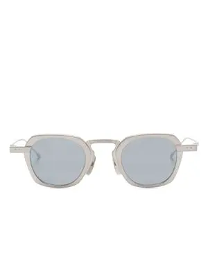 Thom Browne Square Frame Sunglasses - Silver