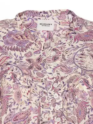 MARANT ETOILE Zalika Paisley Shirt