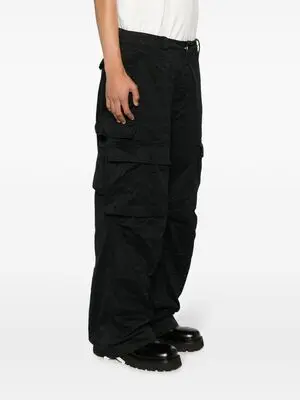 PURPLE BRAND Double Pocket Cargo - Black