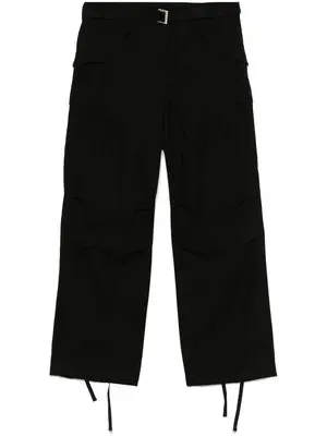 Sacai Belted Cargo Pants - Black