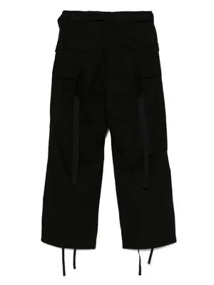 Sacai Belted Cargo Pants - Black