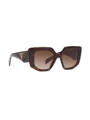 Prada Tortoiseshell-effect Square Sunglasses