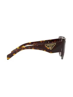 Prada Tortoiseshell-effect Square Sunglasses