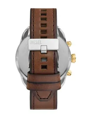DIESEL® 49mm Chronograph Watch - Silver