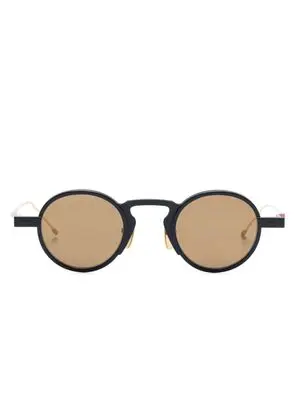 Thom Browne Round Frame Sunglasses - Black