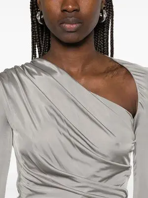 Attico Draped Mini Dress