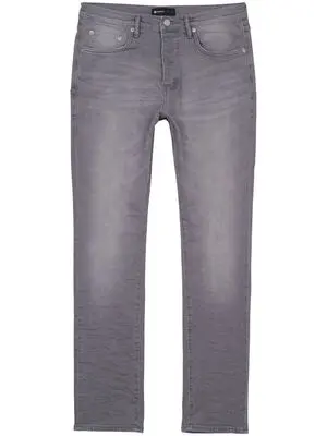PURPLE BRAND Faded Straight Leg Denim