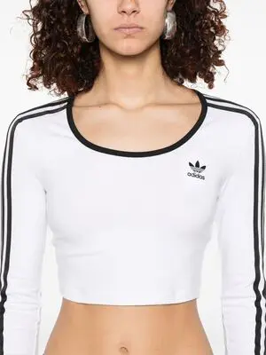 Adidas Cropped 3-stripes T-shirt