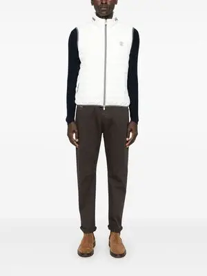 Brunello Cucinelli Padded Gilet - Neutrals