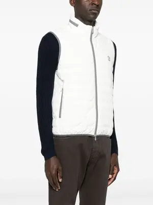 Brunello Cucinelli Padded Gilet - Neutrals