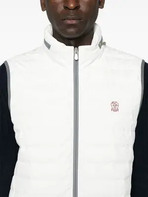 Brunello Cucinelli Padded Gilet - Neutrals