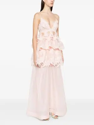 Zimmermann Tiered Lace Maxi Dress