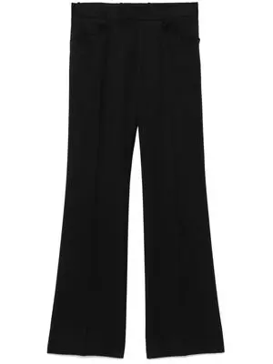 TOM FORD Wool Tailored Trousers - Black