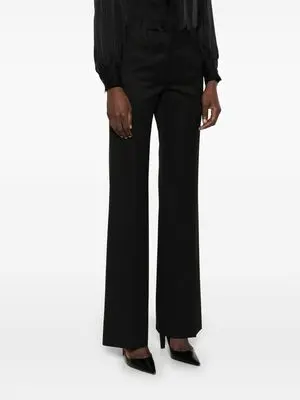 TOM FORD Wool Tailored Trousers - Black