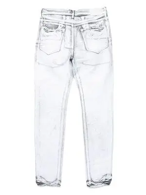 PURPLE BRAND Overdye Foil Denim
