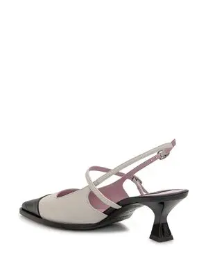 CAREL 50mm Cecile Slingback Pumps - Neutrals