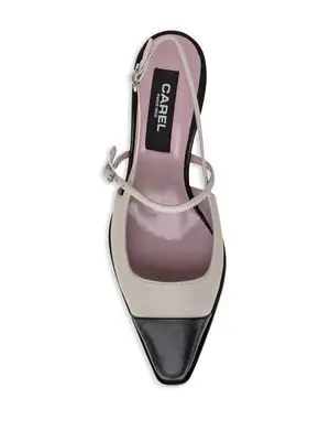 CAREL 50mm Cecile Slingback Pumps - Neutrals