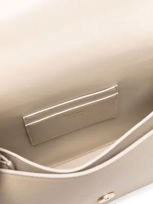 FERRAGAMO Double Gancini Cross Body Bag - Neutrals