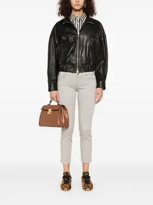DONDUP Rose Straight Leg Jeans - Neutrals