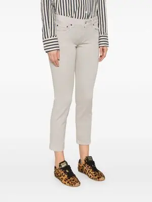 DONDUP Rose Straight Leg Jeans - Neutrals