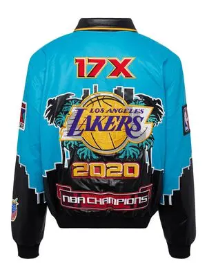 JEFF HAMILTON X La Lakers Championship Jacket - Blue