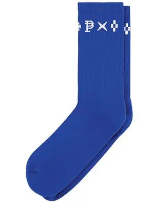 PURPLE BRAND Monogram Crew Socks