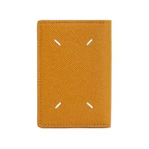 MAISON MARGIELA Four Stitches Card Holder - Mustard