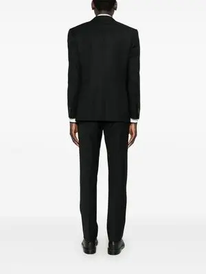 Corneliani Single-breasted Suit - Black