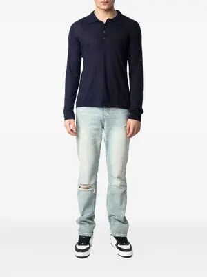 Zadig&Voltaire Dimi Cashmere Polo Shirt