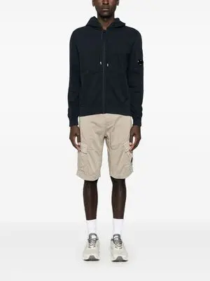C.P. COMPANY Satin Cargo Shorts - Neutrals