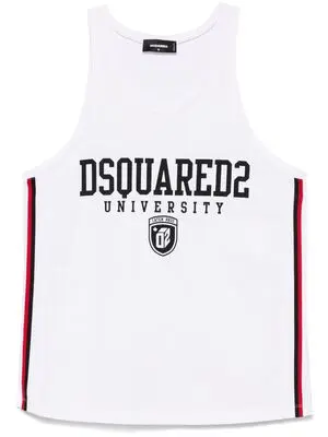 Dsquared2 Logo-print Tank Top - White