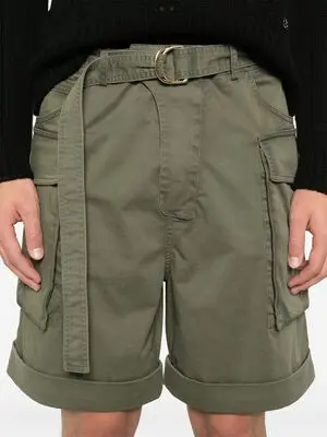 Balmain Cargo Shorts - Green