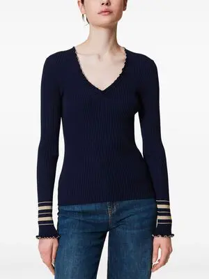TWINSET Ribbed-knit Jumper