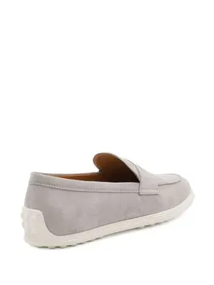 TOD'S Suede Loafers - Grey