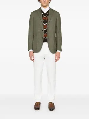 Boglioli Single-breasted Blazer - Green