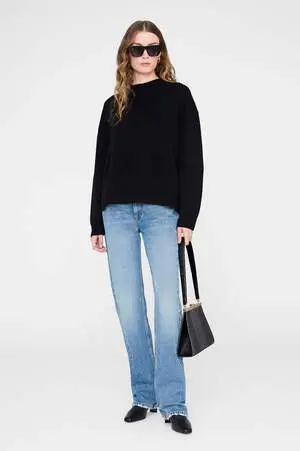 ANINE BING Lee Crew Sweater - Black