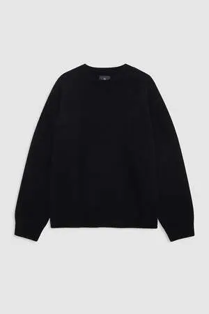 ANINE BING Lee Crew Sweater - Black
