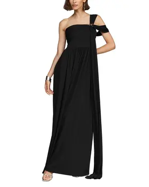 Halston Adena Matte Jersey Dress