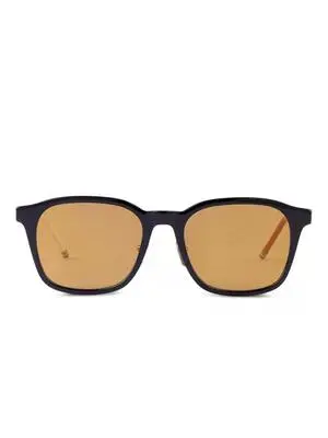 Thom Browne Geometric-frame Sunglasses - Black