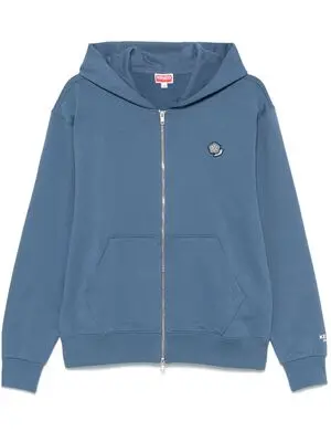 Kenzo Zip-up Hoodie - Blue