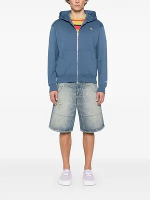 Kenzo Zip-up Hoodie - Blue